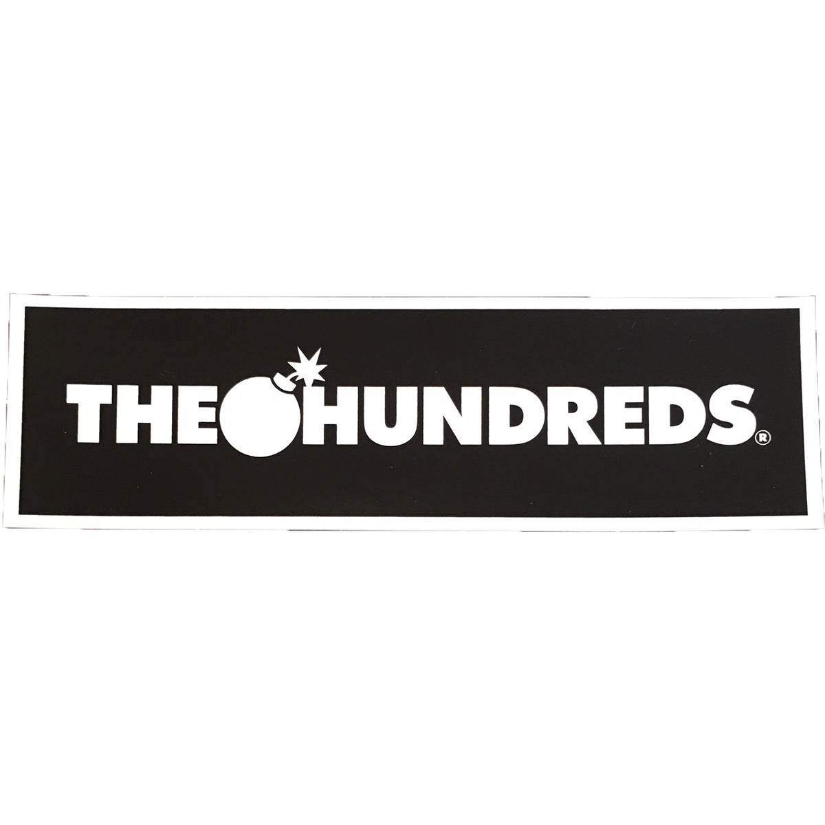 The Hundreds Logo Sticker (Black)