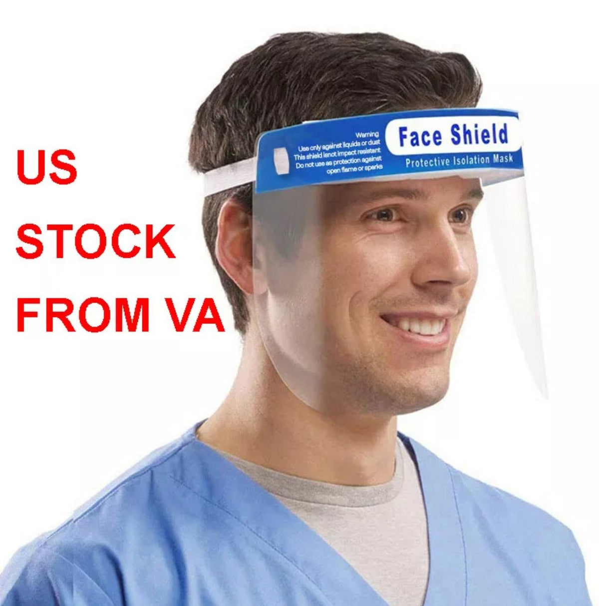 Anti-fog Eye Protection Face Shield Mask Ship from US