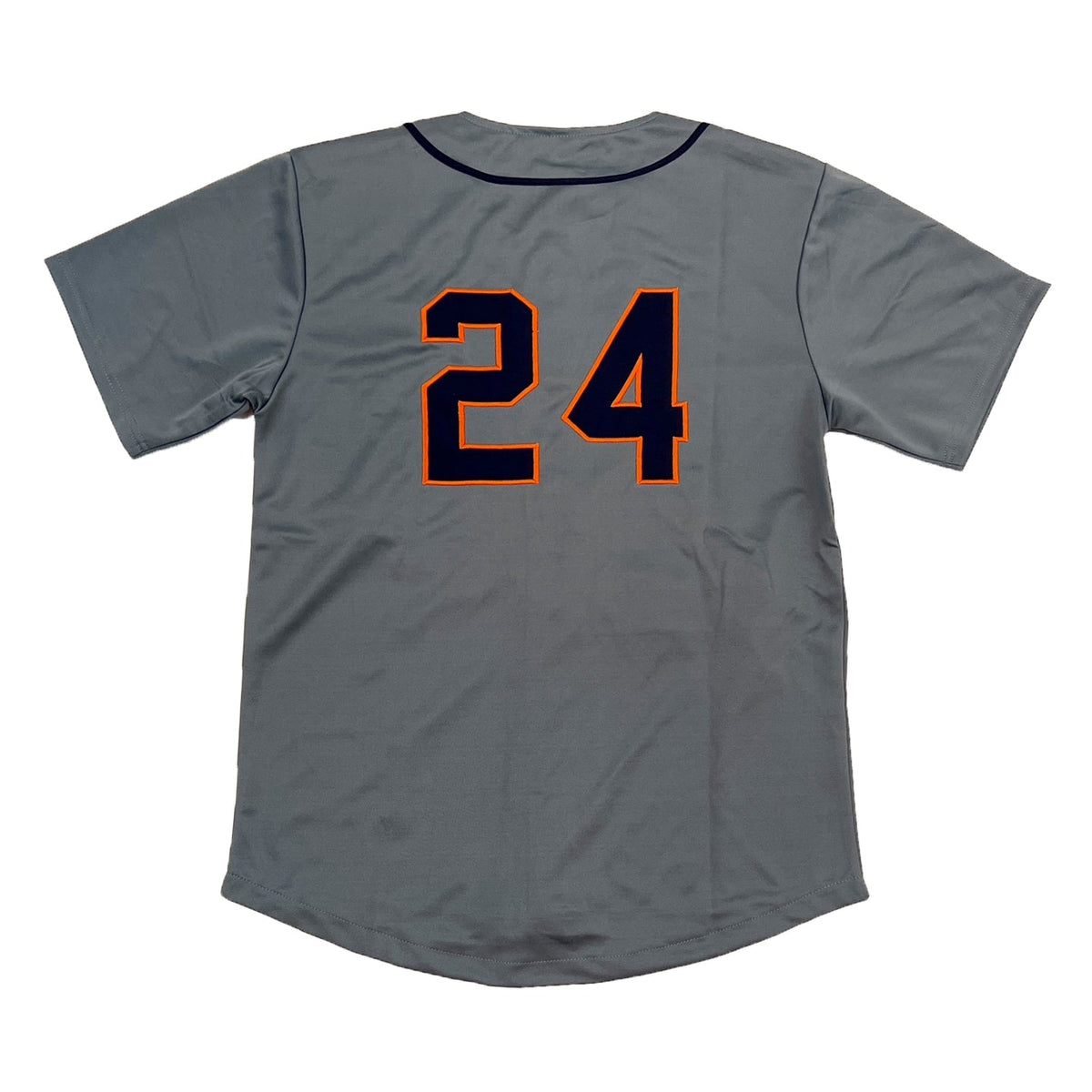 Noiz Detroit Baseball Jersey (Grey/Orange)